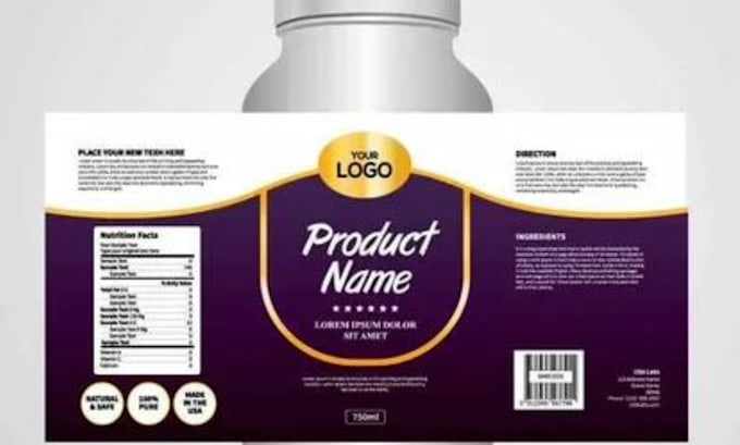 Do professional unique product label design,product packaging design by ...