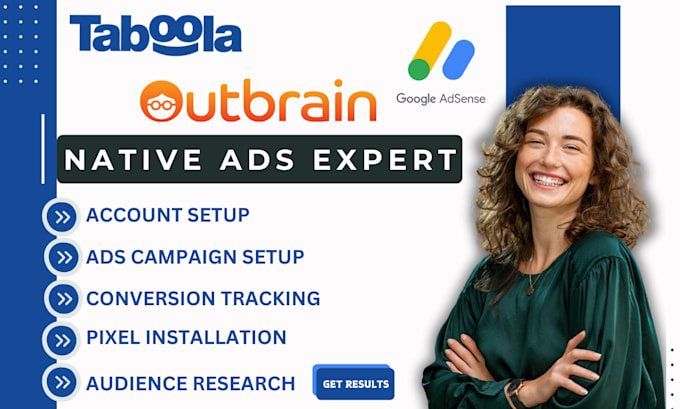 Setup taboola ads outbrain ads, criteo mgid native ads taboola by Etherial_design | Fiverr