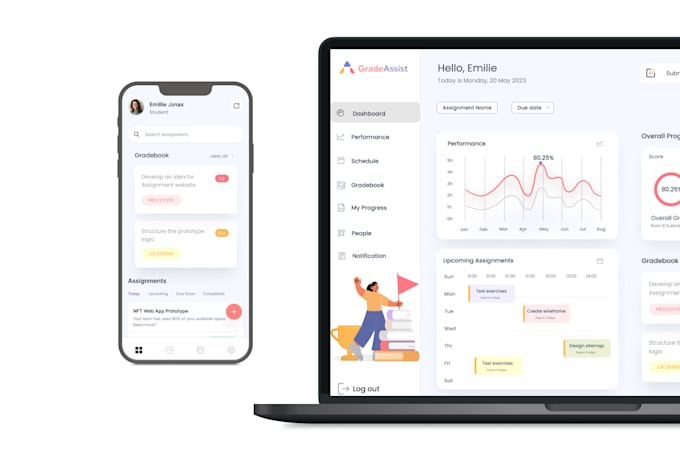Design dashboard for website by Sawairaahmed | Fiverr