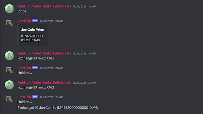 Create any discord bot by Bearwastaken561 | Fiverr