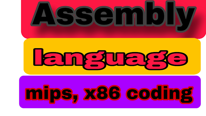 Do Urgent Mips X86 And Arm Report Assembly Language R Coding By Nomicoding Fiverr