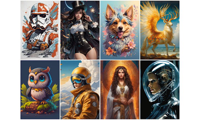 Create awesome concept art using ai by Sakibrezvi | Fiverr