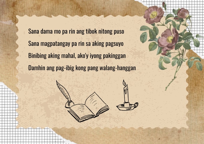 Write filipino or tagalog poems by Atria20 | Fiverr