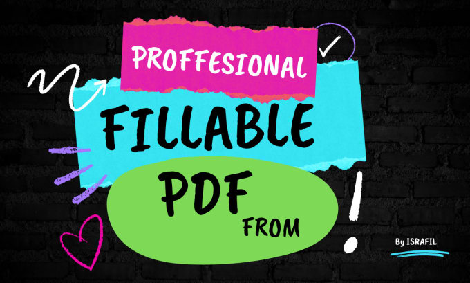 Convert and create editable pdfs from by Issrafil | Fiverr