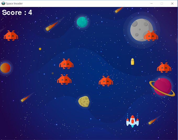Create games with pygame or pyglet and python by Tyureiowqp_ | Fiverr