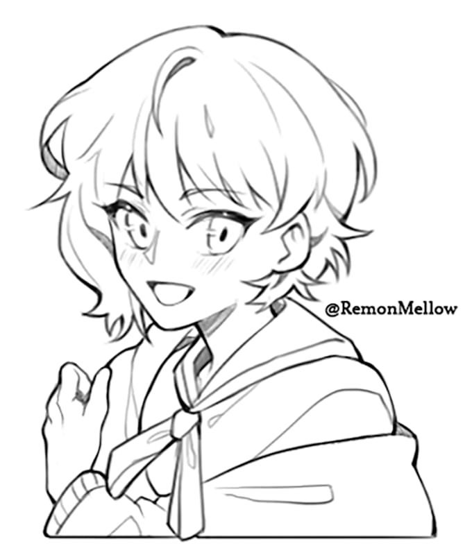 Draw anime, oc and fan art by Yuutahiragashi | Fiverr