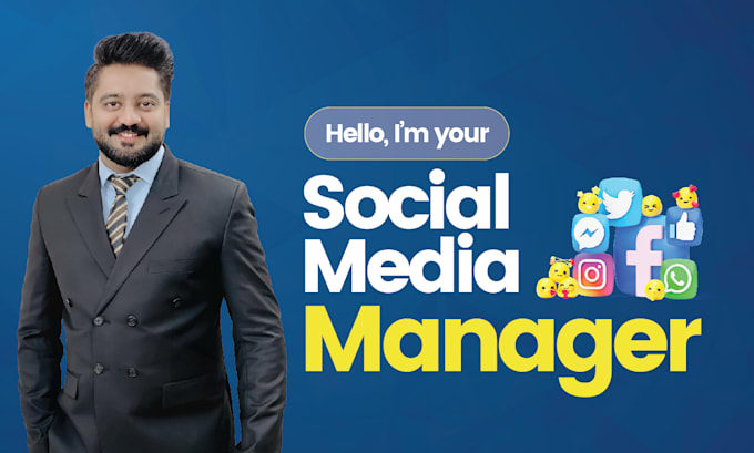 Be your social media manager by Hamza_mayxo | Fiverr