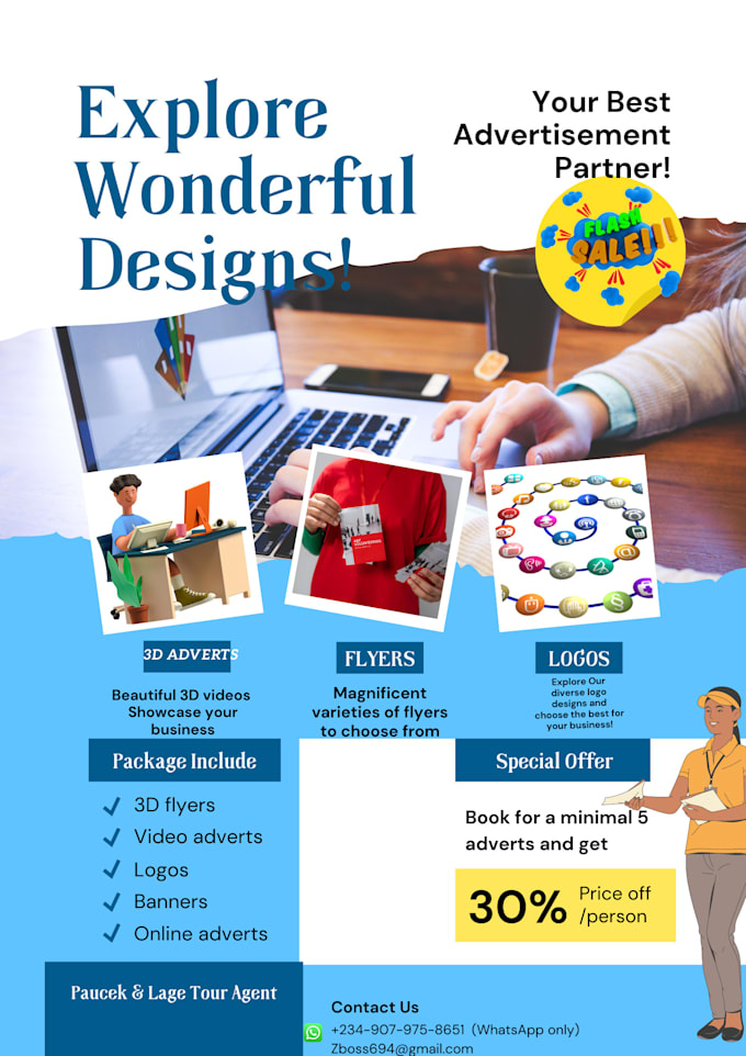 Create really good designs for you by Eyo_01 | Fiverr