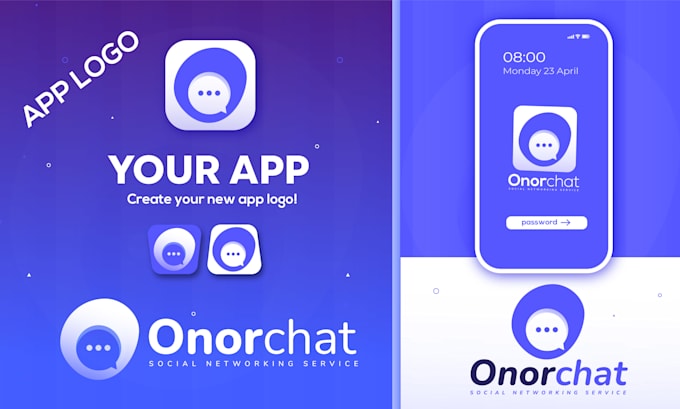 Design modern app logo and attractive app icon by Farvin2255 | Fiverr