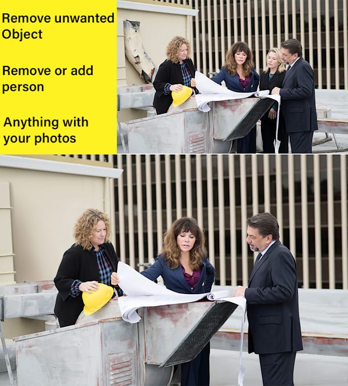 Add or remove person, object, people, animals or anythings from the ...