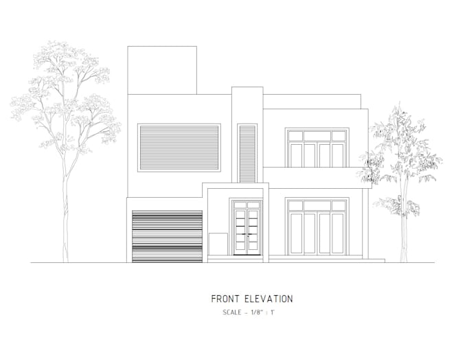 Draw your architectural plan in autocad by Ncsnilupa | Fiverr