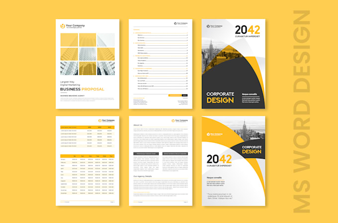 Design ms word template or format microsoft word document by Ajhasan ...
