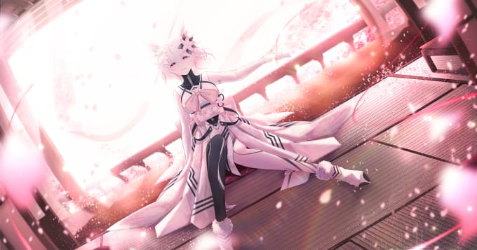 Draw a fully render illustration in anime style by Whatever_ddoo | Fiverr