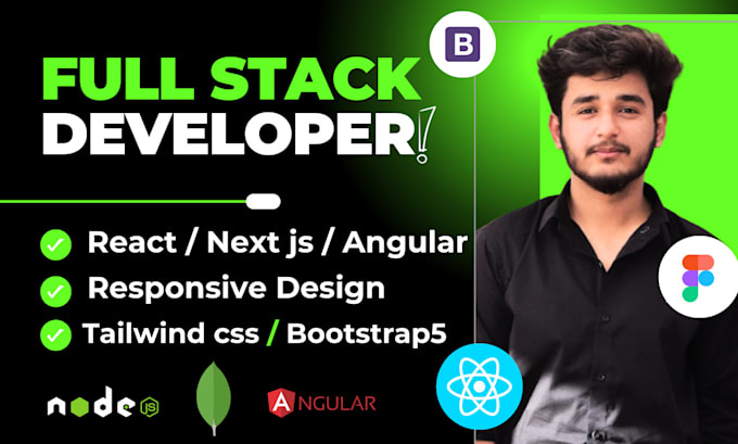 Design responsive web using html css tailwind css figma to react next js angular by Haider ...