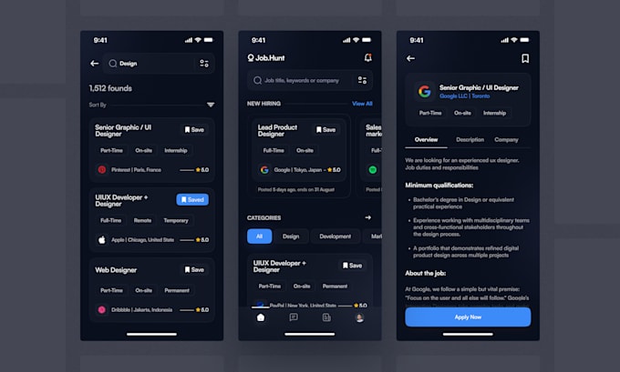 Do a stunning and intuitive mobile app ux ui design for your business in figma by Inayatnaqvi ...