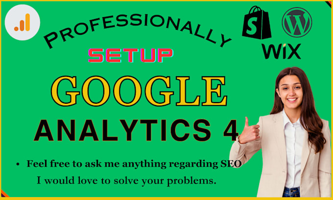 Setup google analytics or ga4, search console for your website by Masud766 | Fiverr