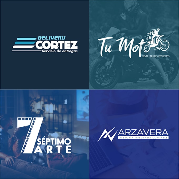 Créate your logo corporate or personal with essential values and ...