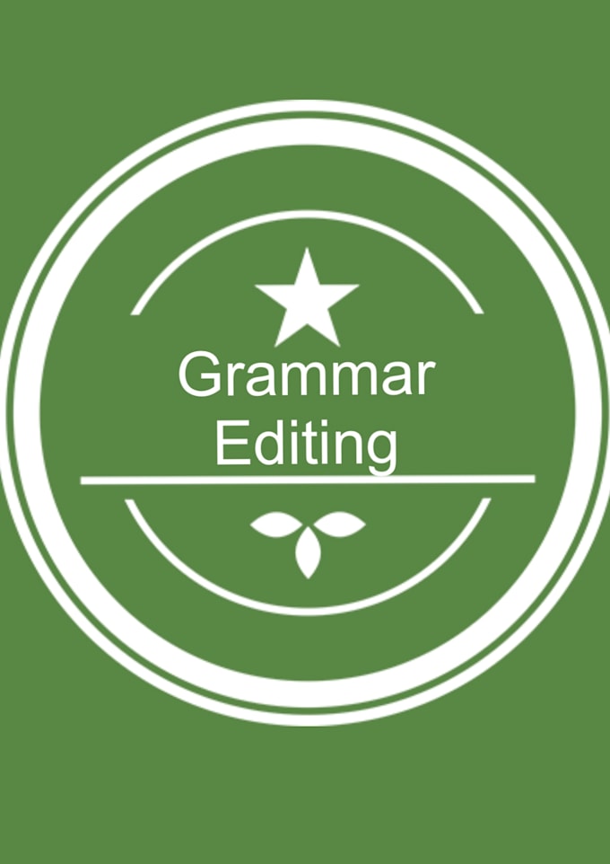 Edit your english grammar and spelling by Susanne204 | Fiverr