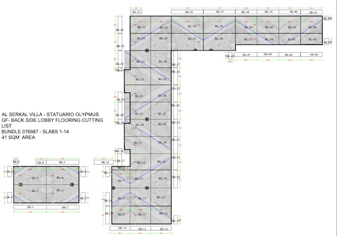 Make marble and stone shop drawings for villas by Mxhoaib | Fiverr