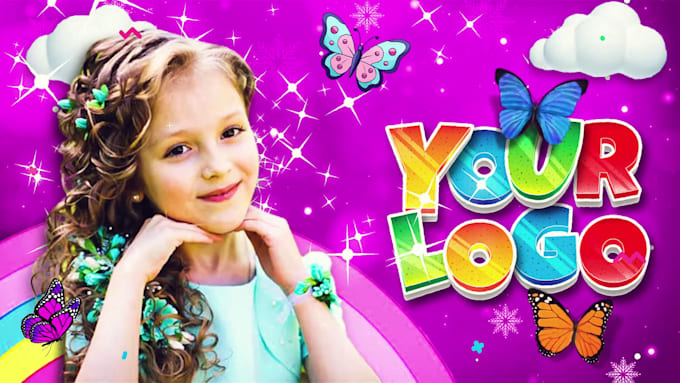 Create a kids, children intro and unique youtube intro by Ejaz1010 | Fiverr