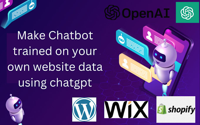 Create chatgpt chatbot trained on your data by Bilalmughal010 | Fiverr