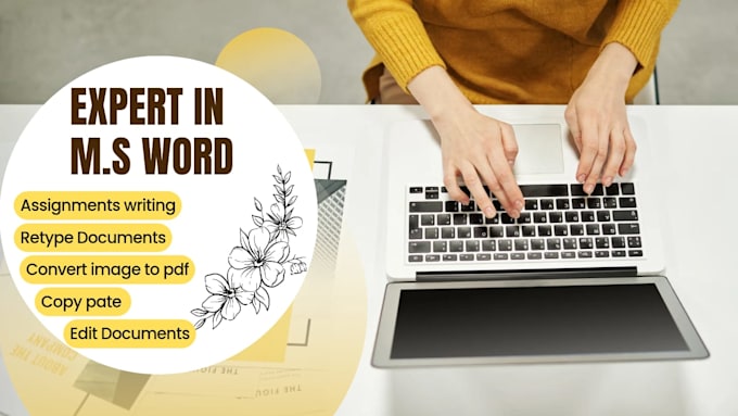 Create any ms word assignment and retype documents by Sidranadeem786 ...
