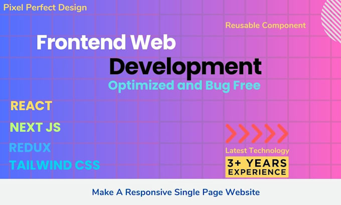 Build responsive website with react next js tailwind by Alshahareare ...