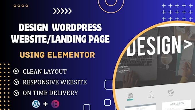 Design resposive wordpress website,landing page using elementor pro by Lubnawpdev | Fiverr