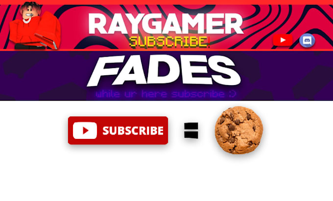 Make you a roblox youtube banner by Azureeblox | Fiverr