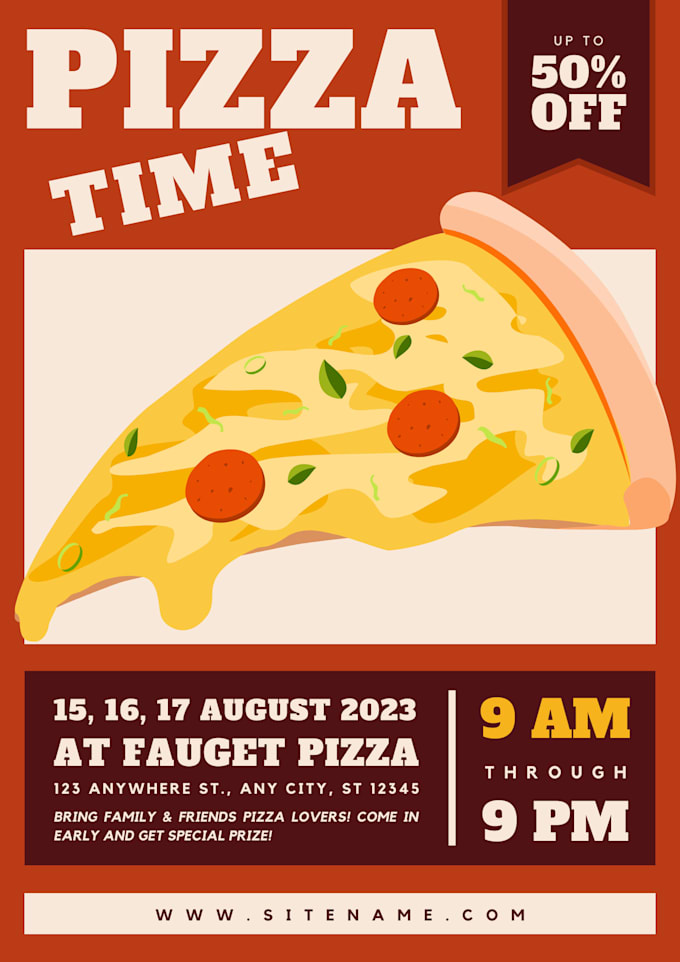 Create a flyer ad or poster design for you by Sharkdesign27 | Fiverr