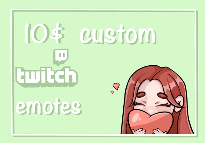 Draw custom emotes for twitch by Yoanna_0 | Fiverr
