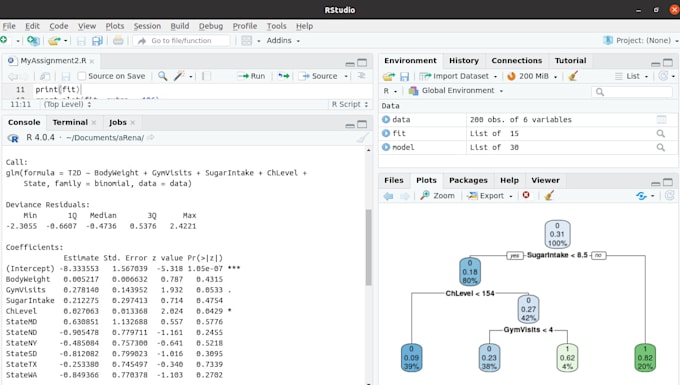 Work on your gig using r, rstudio and rmarkdown by Dkabii | Fiverr
