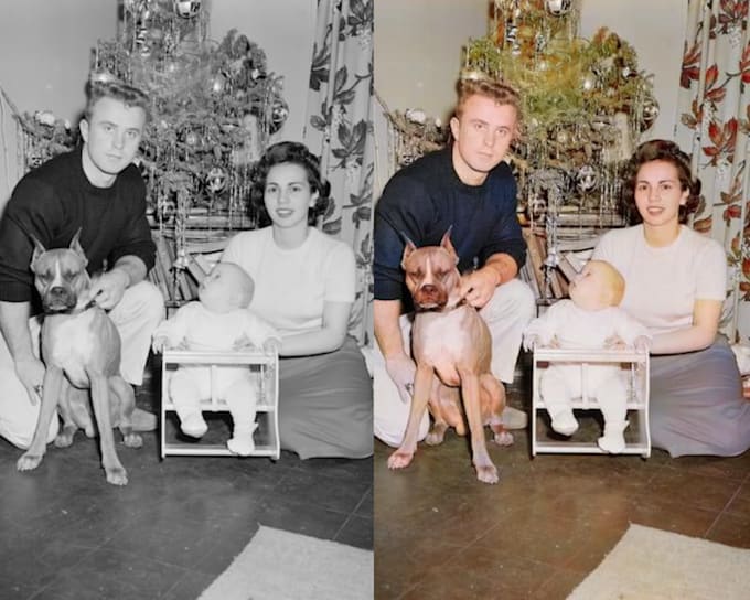 Color old uncolored photos by Markmofreh222 | Fiverr
