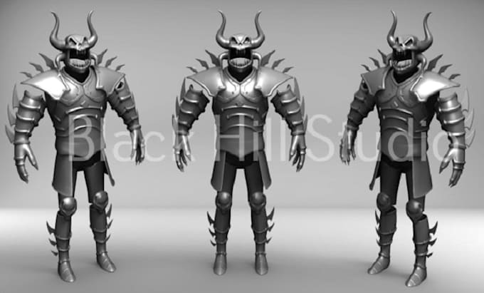 Design a 3d model of any thing by Gaminghunter77 | Fiverr