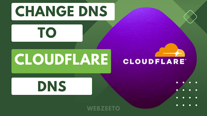 Setup cloudflare dns issue, ssl issues, speed optimisation, cdn issue by Webzeeto | Fiverr