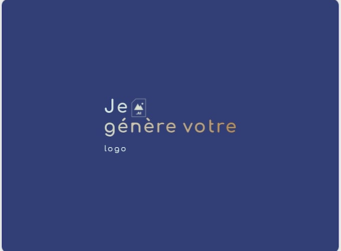Générer votre logo personnalisé by Lukabodereau23 | Fiverr