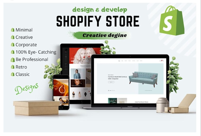 Redesign shopify website shopify store shopify website redesign shopify by Dam_winfrey | Fiverr