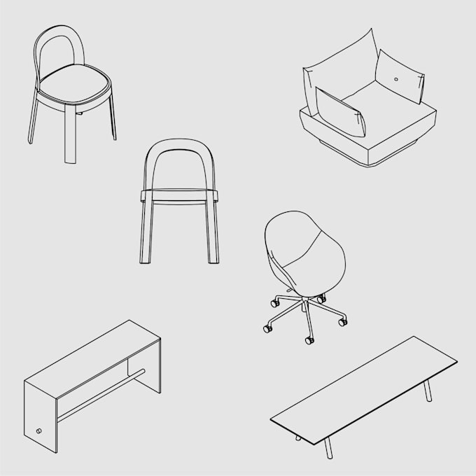 Make 2d drawings for your products by Ana_katz | Fiverr