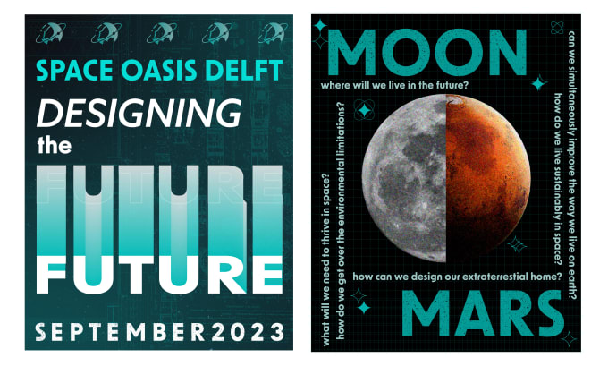 Make an eye catching statement poster for your event by Jing_spaaij ...