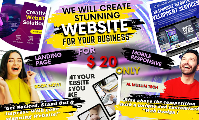Create a stunning website convert your figma design to wordpress or in ...