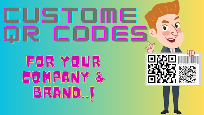 Create custom qr code for your company by Ladon_tate | Fiverr