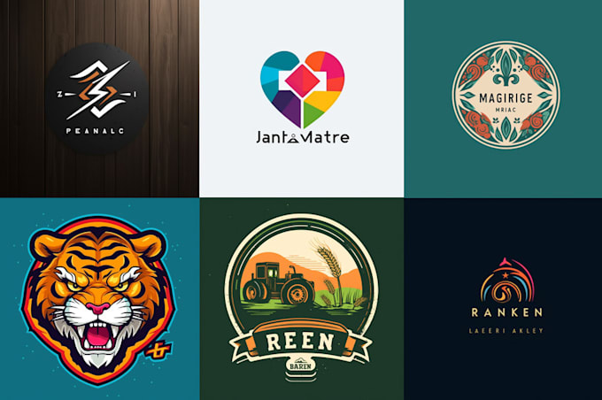 Provide you create unique minimalist logo design by Phoebe_wat56 | Fiverr