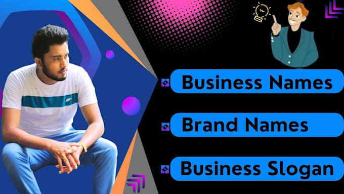 Create catchy business names memorable slogans by Sruwann | Fiverr Create catchy business names memorable slogans by Sruwann | Fiverr