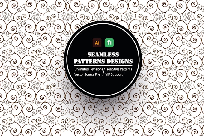 Unique seamless pattern design and custom pattern designs by ...