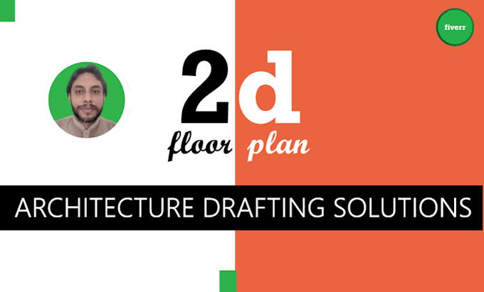 Be your 2d floor planner or drafter for your house office by Zei1design ...