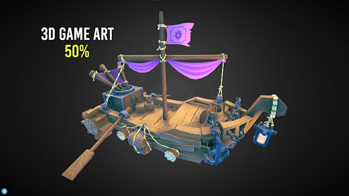 3d model and texture your game models by Yusufalgoz | Fiverr