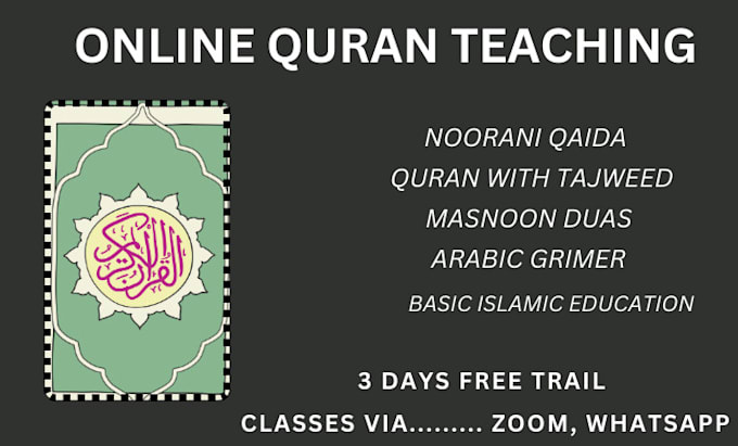 Teach and memorize onlion quran with tajweed by Aishahuda | Fiverr