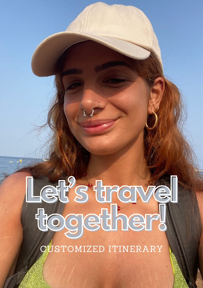 Plan a customized travel itinerary for you by Federicaital553 | Fiverr