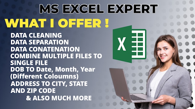 Clean, separate, organize, merge and format data in excel by ... Clean, separate, organize, merge and format data in excel by ...