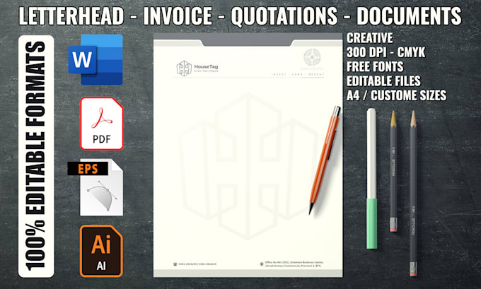 ms word creative design